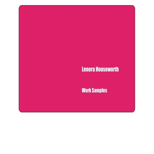 Lenora Houseworth-Social Media Samples | PPT