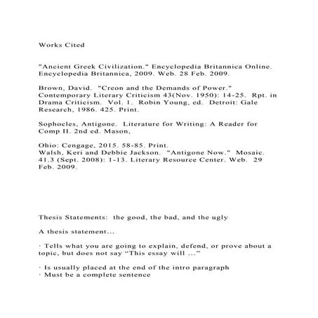 Literary Analysis Outline of Antigone .pptx