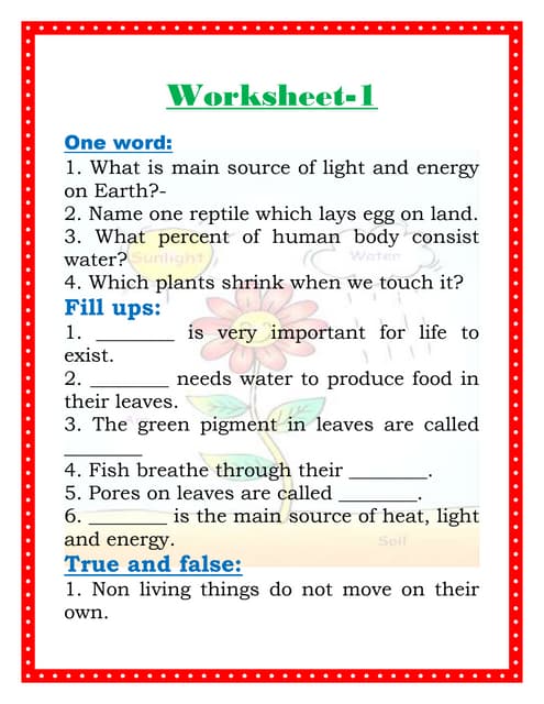 THE STORY OF FIRE-Worksheet | PDF