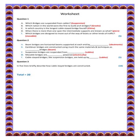 Worksheet | DOCX