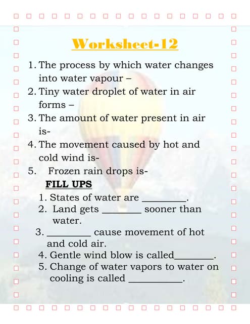 THE STORY OF FIRE-Worksheet | PDF