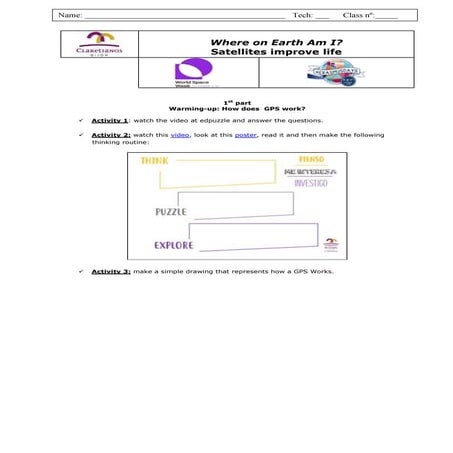 Worksheet for students | PDF