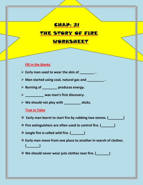 OUR SURROUNDING - WORKSHEET | PDF