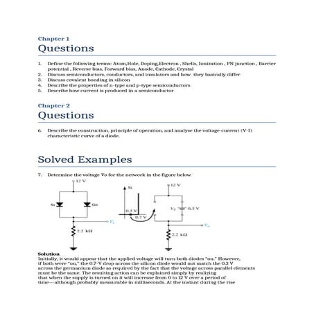 Unit 2 bjt numerical problems | PDF