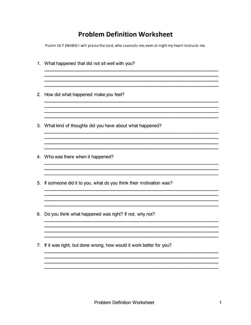 S.O.A.P. Worksheet | PDF