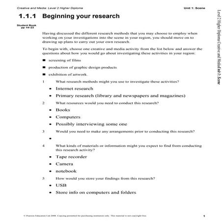 Criteria for selecting instructional materials