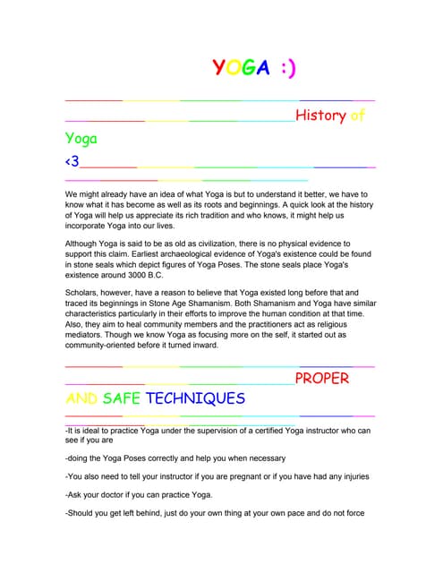 G10-Yoga.pptx for grade 10 physical education | PPTX