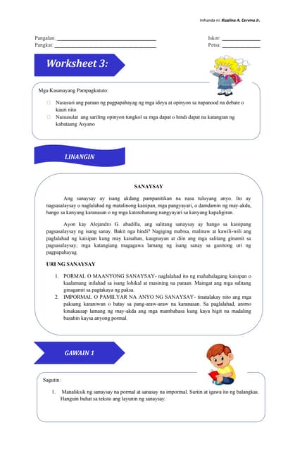 Rubriks sa Dula-dulaan.pptx