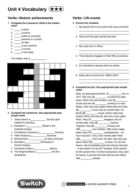 Daily routines worksheet