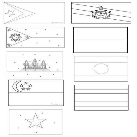 Worksheet bendera asean | DOCX