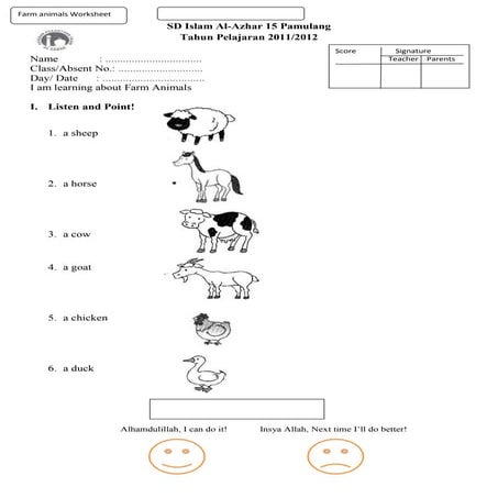 Worksheet for firstgrade to be | DOCX