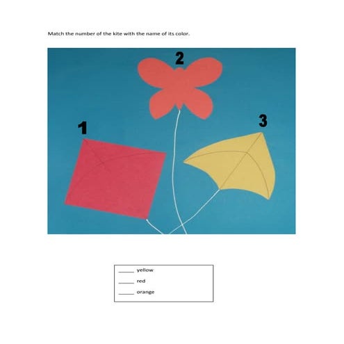 Worksheet kites | DOCX | Birdwatching | Hobbies & Interests