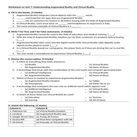 Class 8 CBSE Worksheet on Unit 7 computer.docx