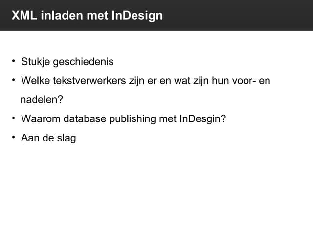 How To Use Xml And Indesign Ppt 0287