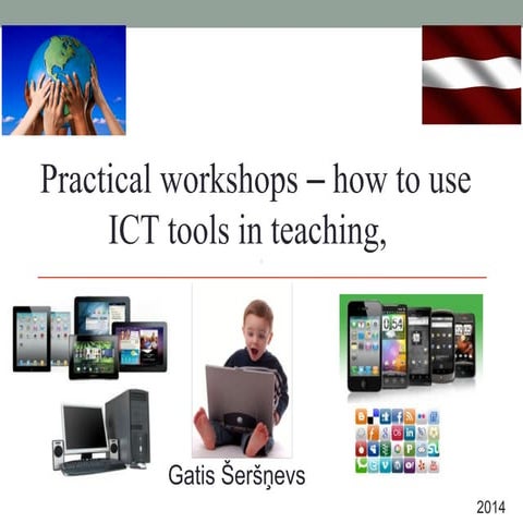 Workshop ICT tools in education | PPT
