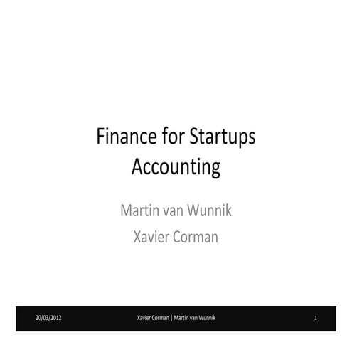 Workshop: Accounting | PDF