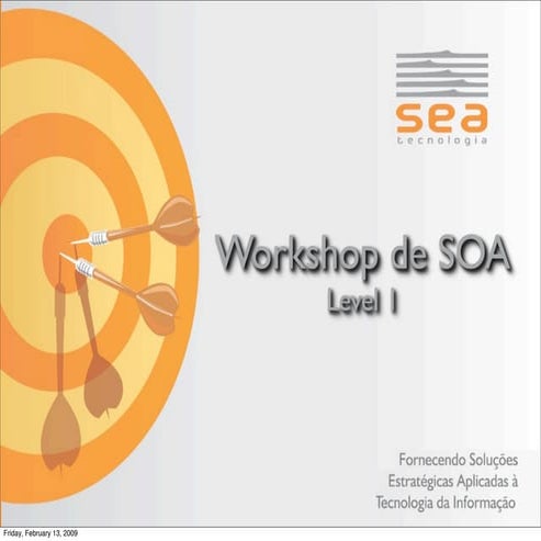 Workshop De SOA - Level 1 | PPT