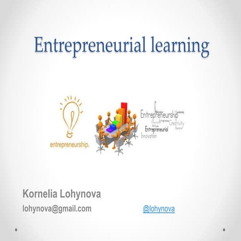 Entrepreneurial learning | PPT
