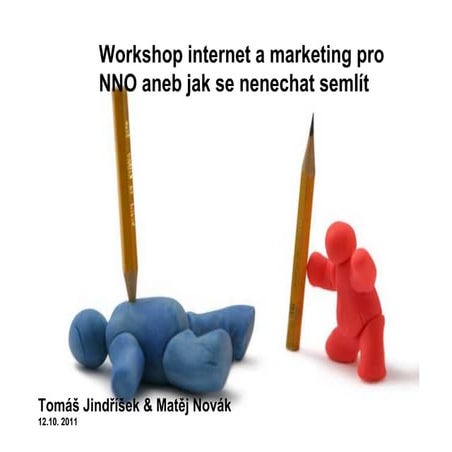 Tomáš Jindříšek, Internet a marketing pro neziskovky | PDF