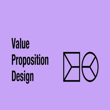 Workshop de Value Proposition Design v1 | PPT