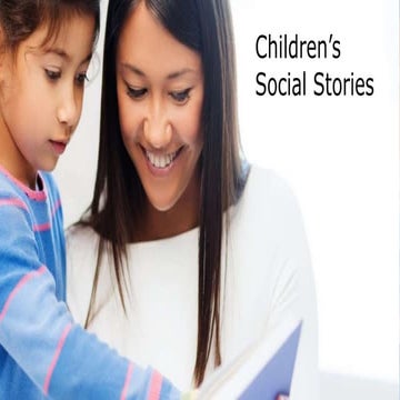 Social Stories Power Point | PPT