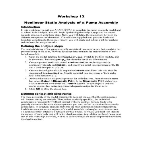 Workshop13 pump-analysis | PDF