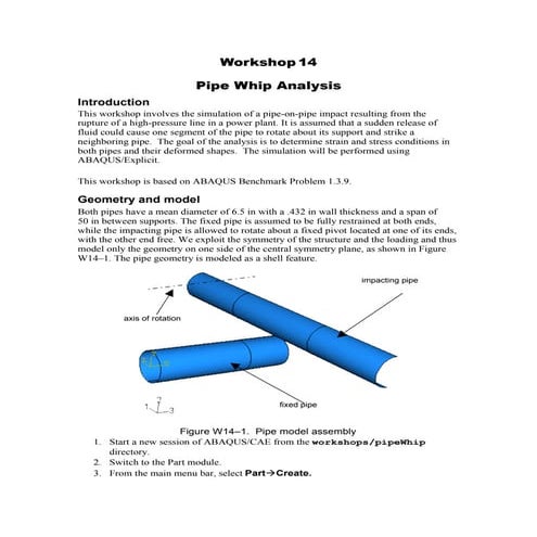 Workshop14 pipe-whip | PDF