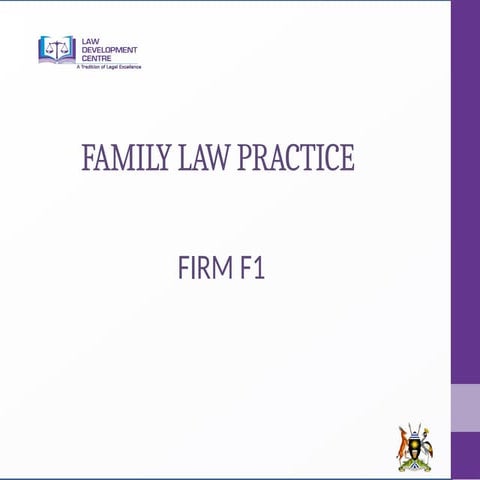 Family Law Presentation Workshop 2 for FIRM F1.pptx