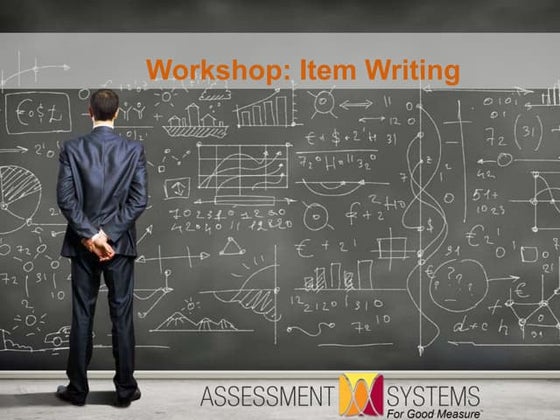 Item writing | DOCX | Standardized Testing | Educational Assessment