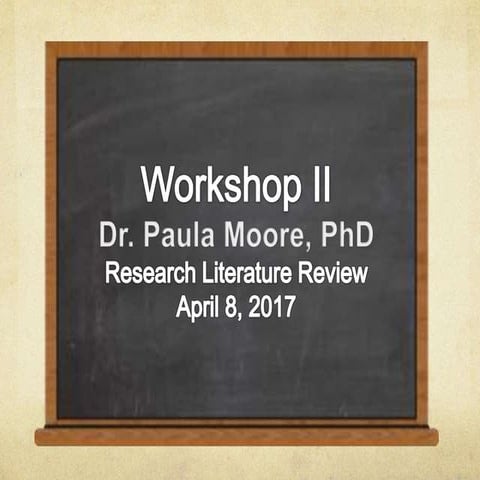 Workshop 2 slideshare | PPTX