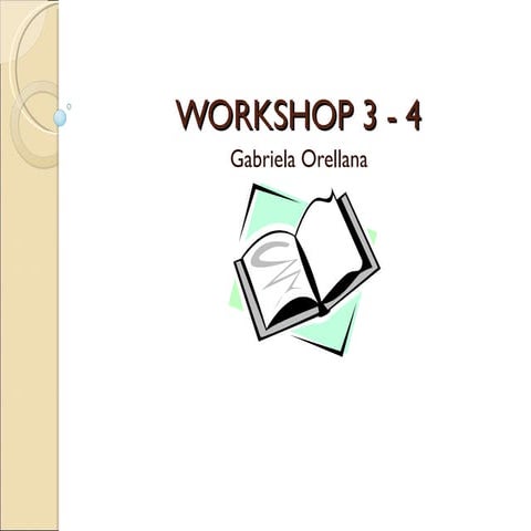 Workshop 3 4 | PPT