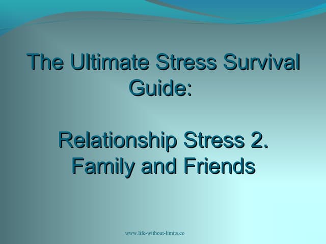 Stress Workshop 3 Relationships 1 Couples And Intimate Relationships stress-workshop-3-relationships-1-couples-and-intimate-relationships