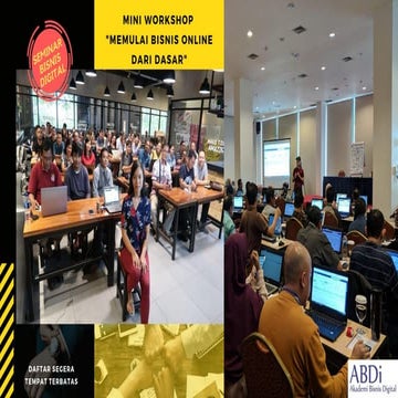 Workshop akademi bisnis digital | PDF