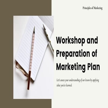 Workshop and Preparation of Marketing Plan.pdf