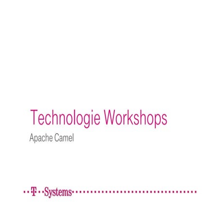 Workshop apache camel | PPT