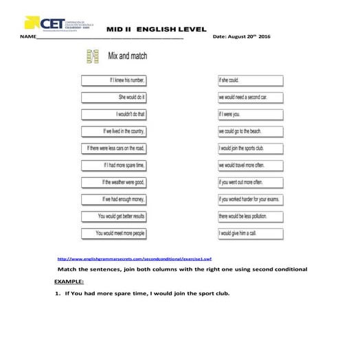 Workshop English Practice | DOCX