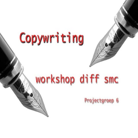 Workshop Copywriting | PPT