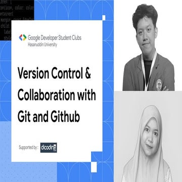 Version Control and Collaboration with Git and Github | PDF