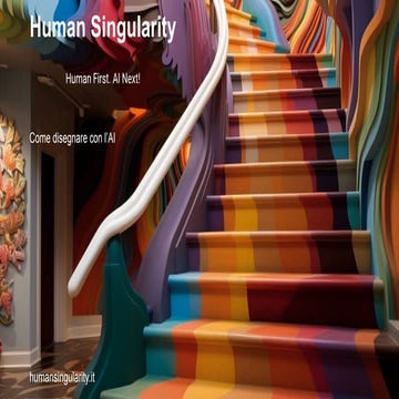 Workshop Human Singularity Design ed AI, Adobe Firefly, Midjourney, Dalle-3, Stablediffusion | PPT