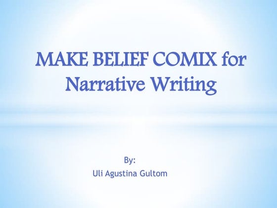 Make Beliefs Comix Tutorial | PPT | Technology & Computing