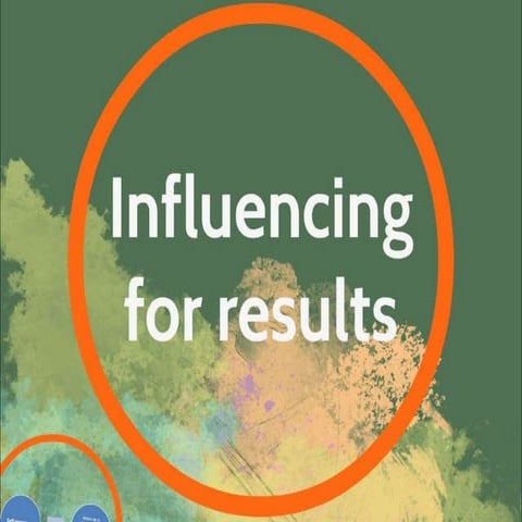 Workshop influencing for results | PPTX
