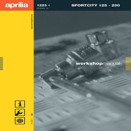 Work shop manual | PDF