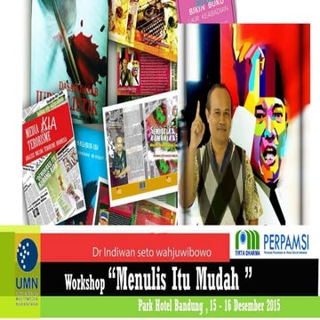 Workshop menulis itu mudah | PDF
