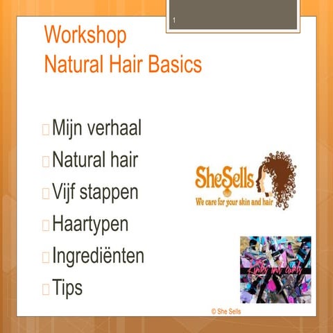 Natural haircare | PPTX