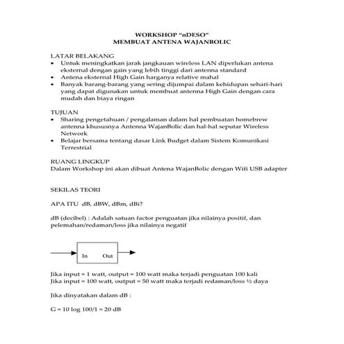 Workshop n deso_makalah | PDF