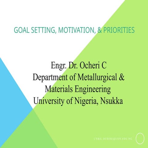 Workshop on Goal Setting 2024 for Engineering students.pptx