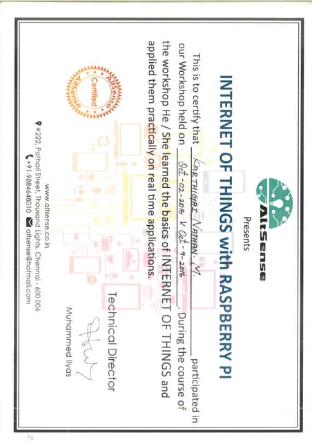 Certificate of completion learning Python | PDF