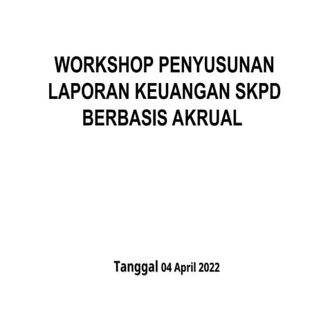Akuntansi Beban dan-belanja PEMDA | PDF