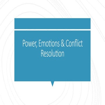 Workshop_Power_Emotions_Conflict. presentation | PPTX