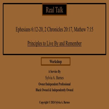 Workshop Principles to Live By and Remember Final Version.pptx